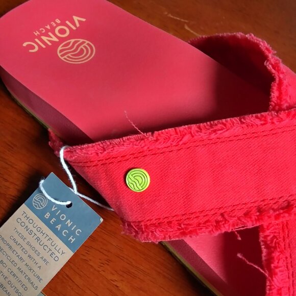 Vionic | Shoes | Vionic Beach Boardwalk Panama Womens Slide Sandals ...